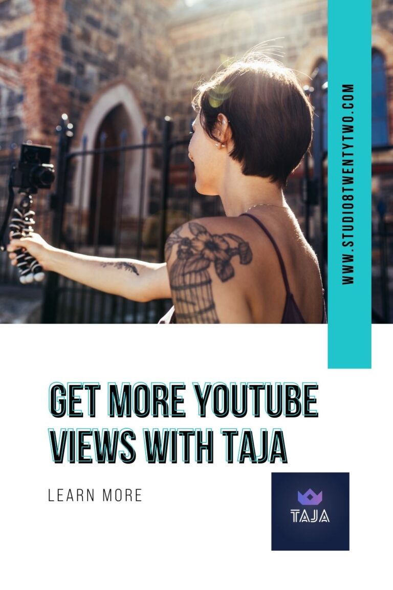 How to Optimize YouTube Videos Using Taja AI - studio8twentytwo.com